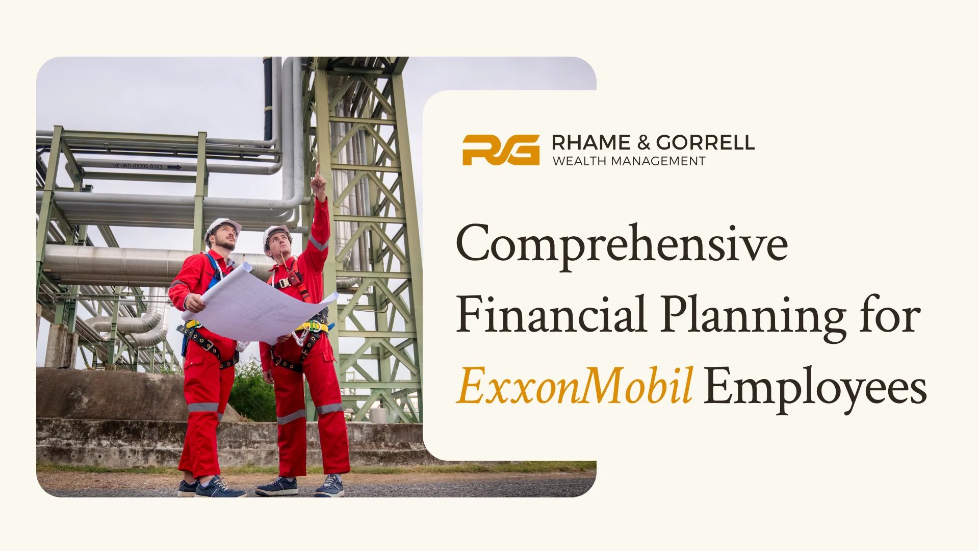 Financial Planning for ExxonMobil Employees | RG Wealth