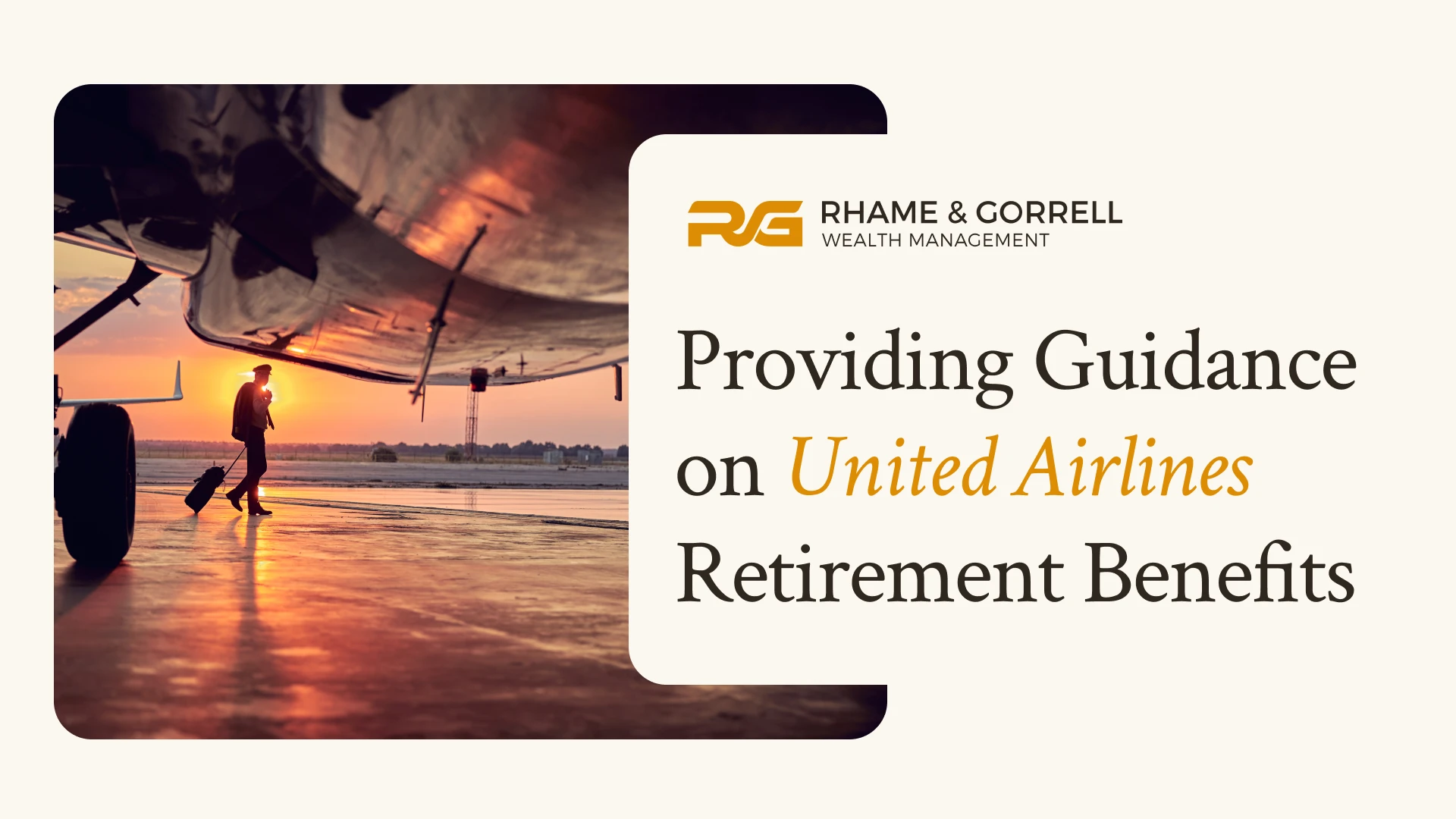 Financial Planning for United Airlines Employees | RGWM