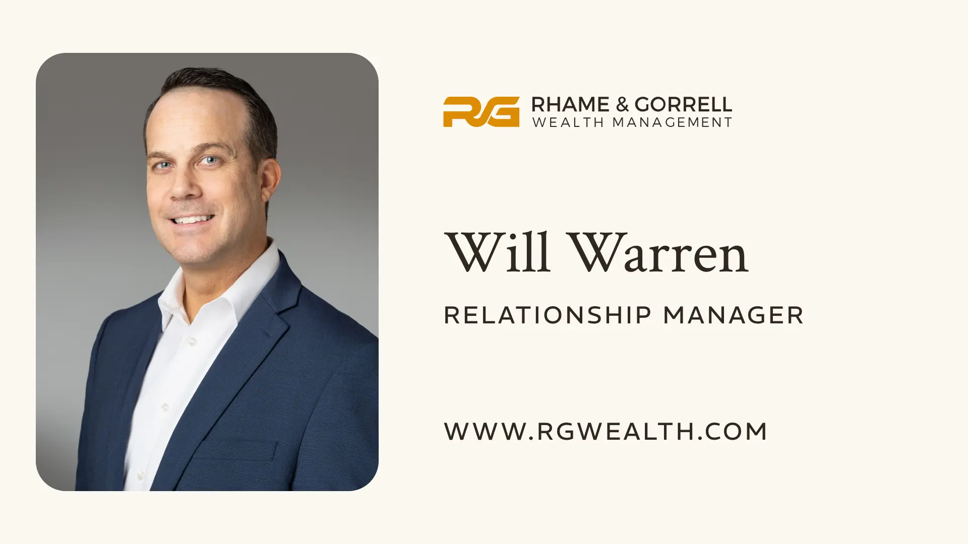 Will Warren | Rhame & Gorrell Wealth Management
